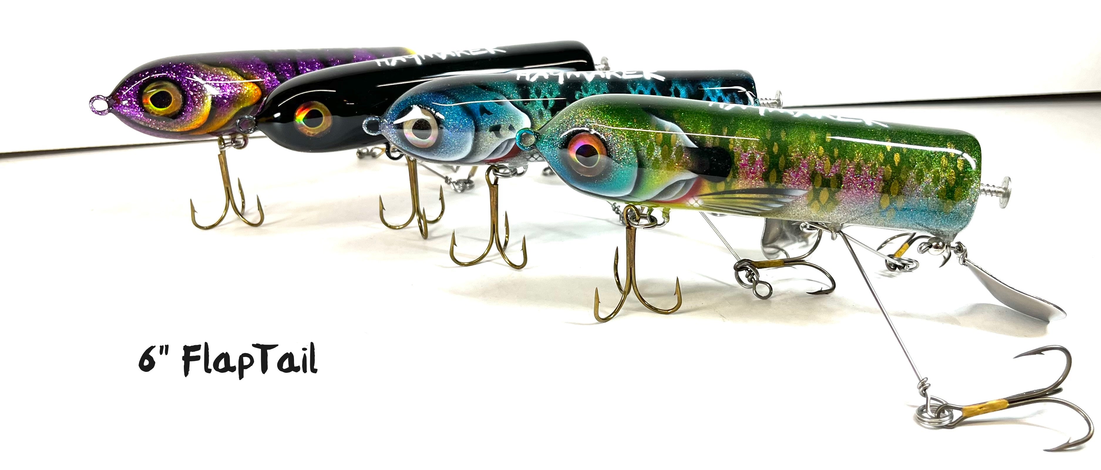 6" Flaptail – Haymaker Lures